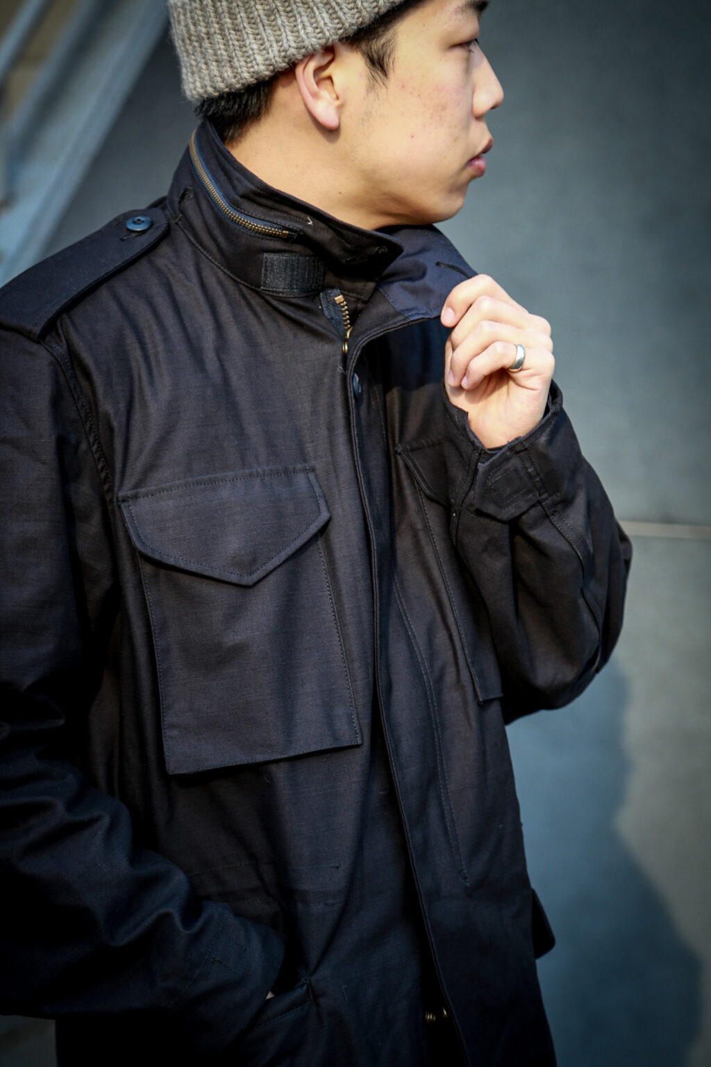 KENNETH FIELD×ARCH “M65 REVERSE SATEEN & VENTILE” | ARCH TOKYO