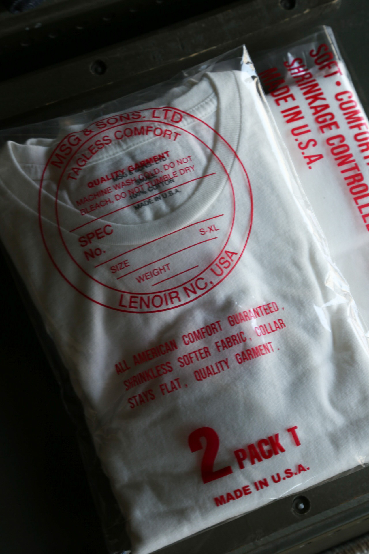 MSG&SONS / “2PACK TEE MADE IN USA” LOOK BOOK | ARCH TOKYO