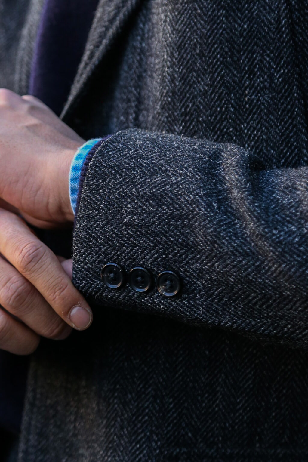 KENNETH FIELD “50s SPORTS COAT & 2P TROUSER” FOX HERRINGBONE | ARCH TOKYO