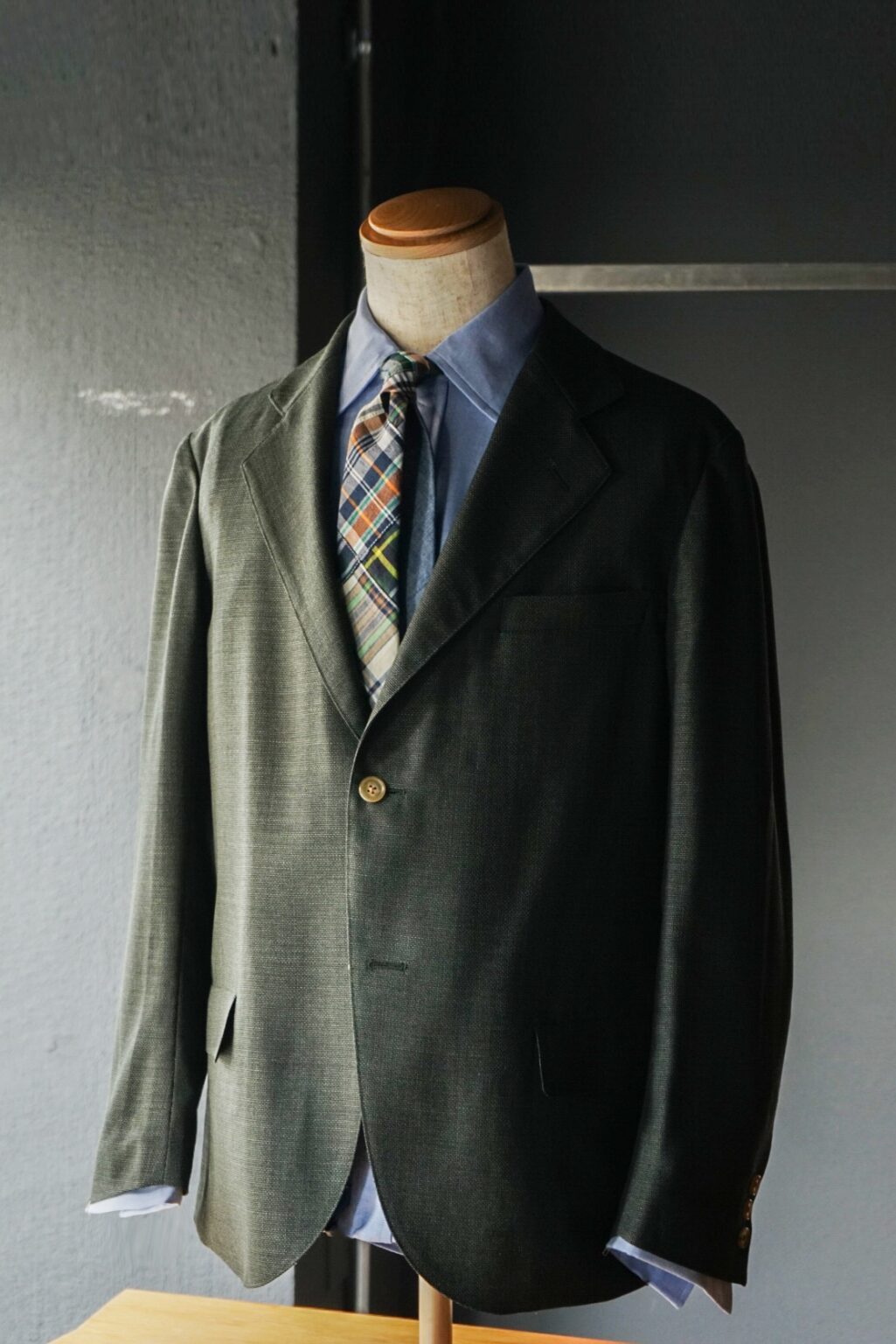KENNETH FIELD 24SS CANONICO HOPSACK ARCH EXCLUSIVE SUITS | ARCH TOKYO