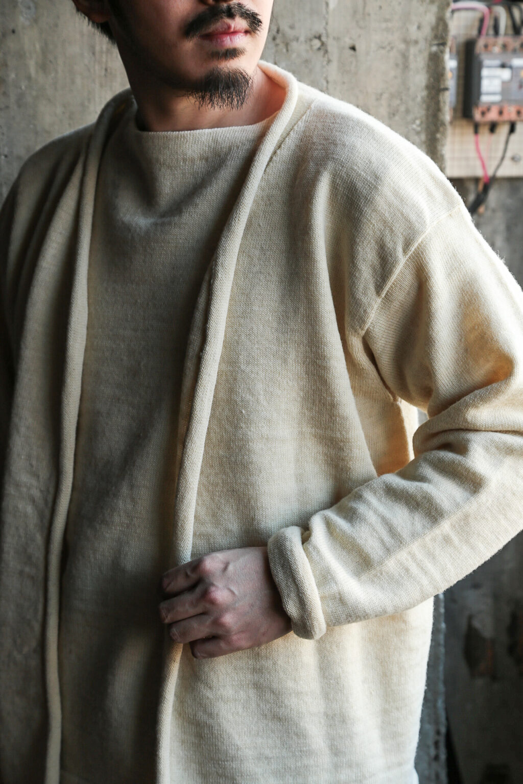 SOLNORD / BUTTONLESS CARDIGAN | ARCH TOKYO